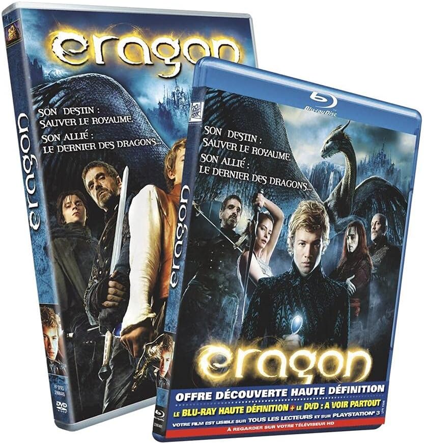 Amazon: Eragon [Pack Duo Blu-ray + DVD]: DVD et Blu-ray: Blu-ray