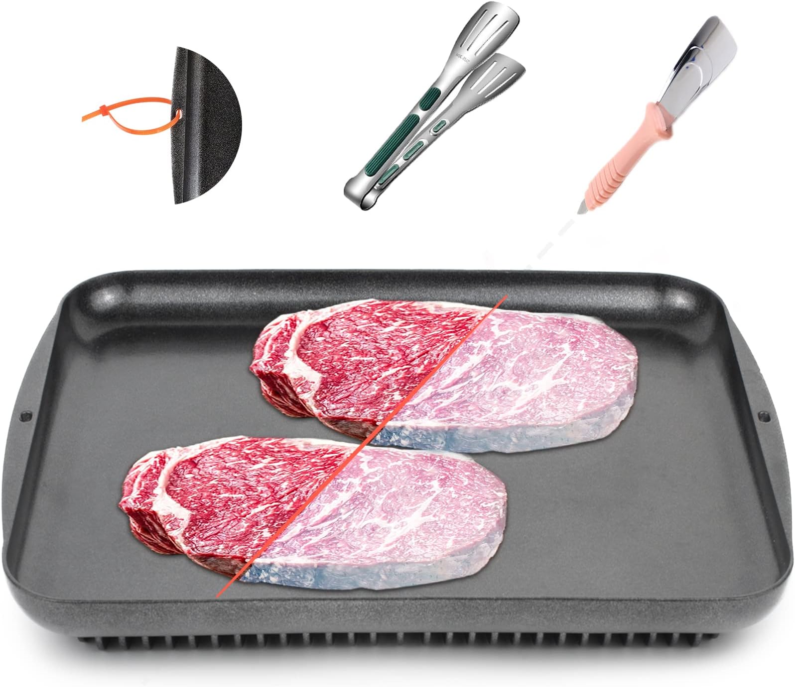 Amazon.com | The Original Miracle Thaw Defrosting Tray: Kitchen Tools ...