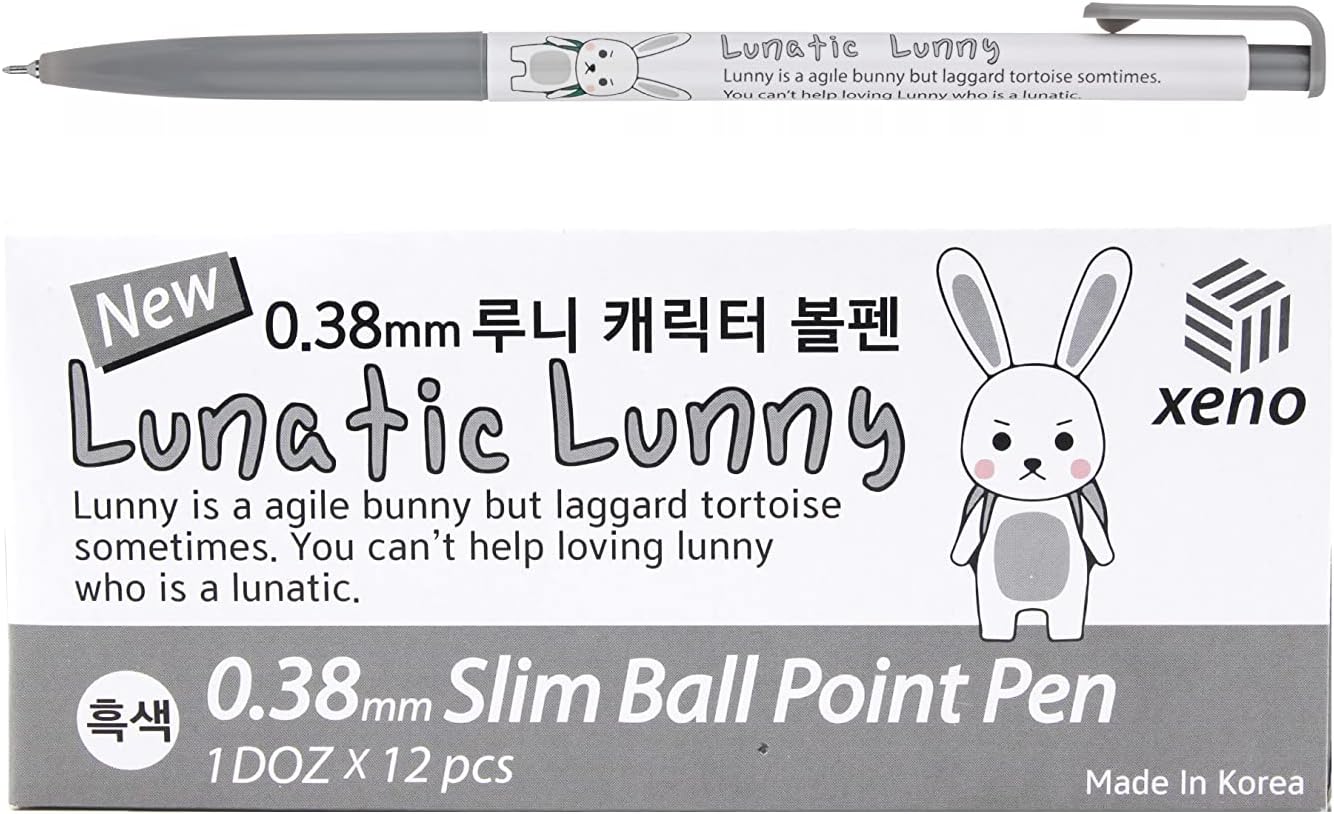 Amazon.com : Xeno NEW 0.38mm Baby Mikey Character Slim Ball point Pen 9 ...