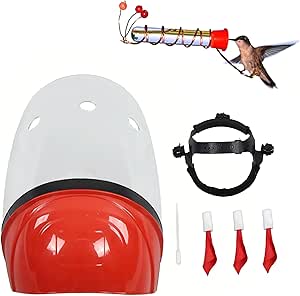 Amazon.com : Hat Hummingbird Feeder Set, Helmet Feeder, Portable Head ...