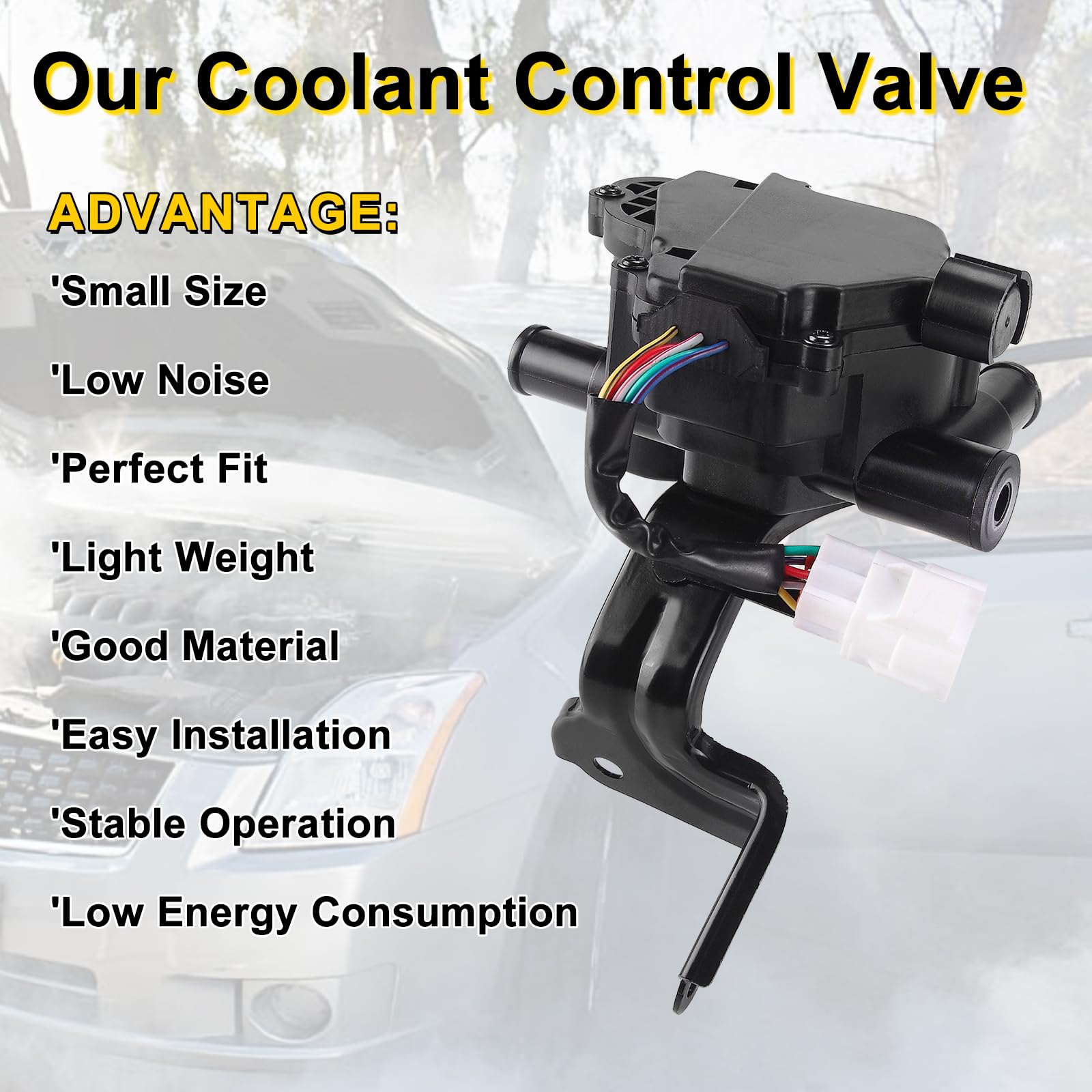 Coolant Flow Control Valve 2004-2009 Toyota Prius Coolant Control Valve ...