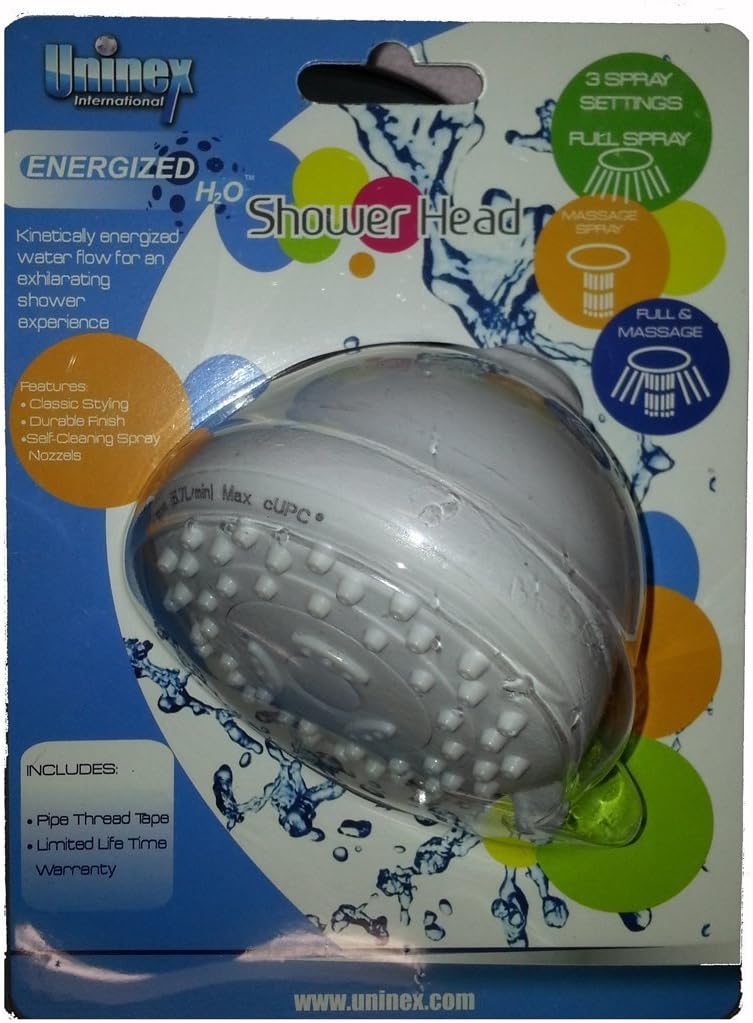 Energized H20 Shower Head - Amazon.com