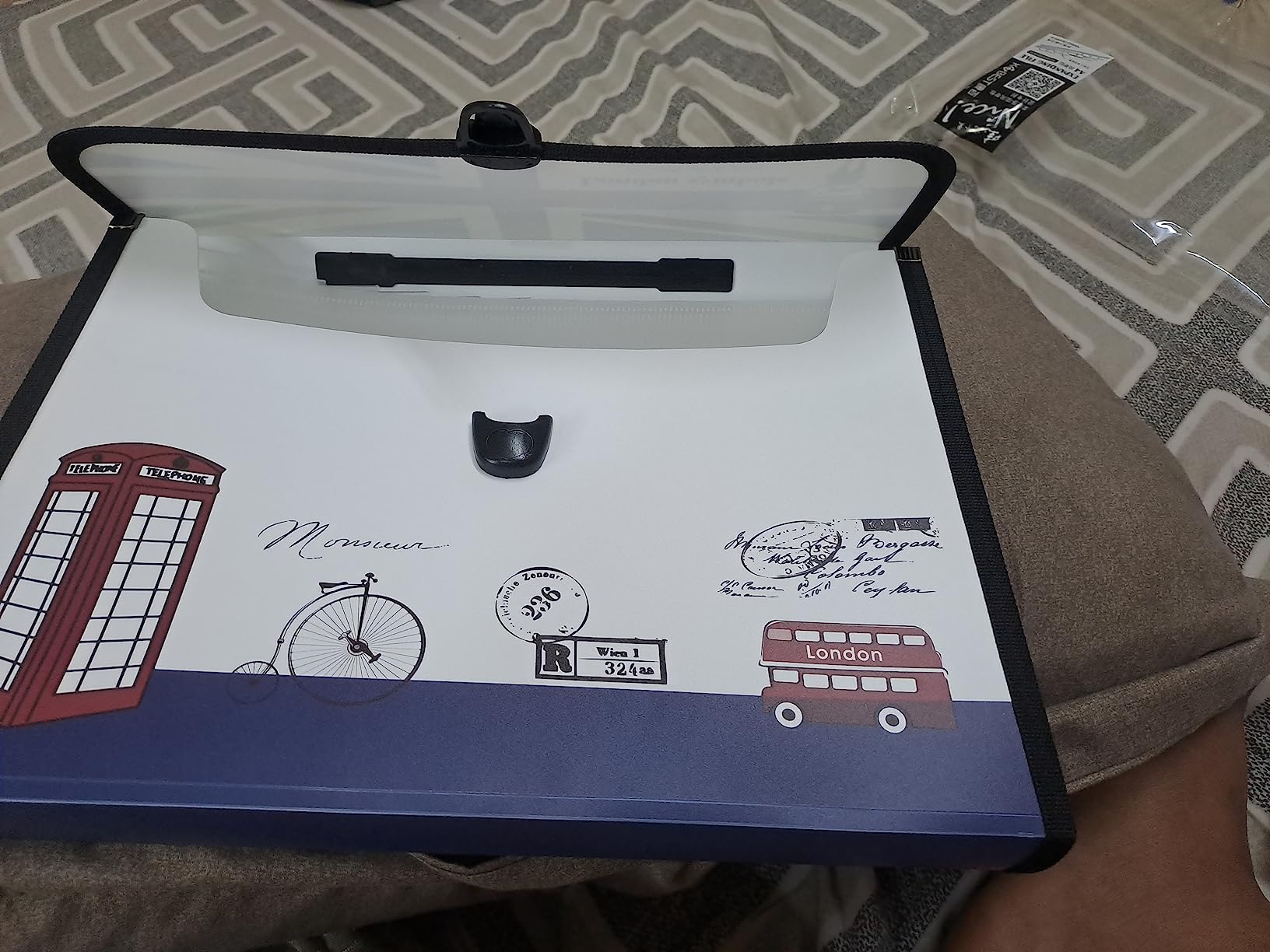 FunBlast File Folder with Handle and Push Lock – Office Documents File ...