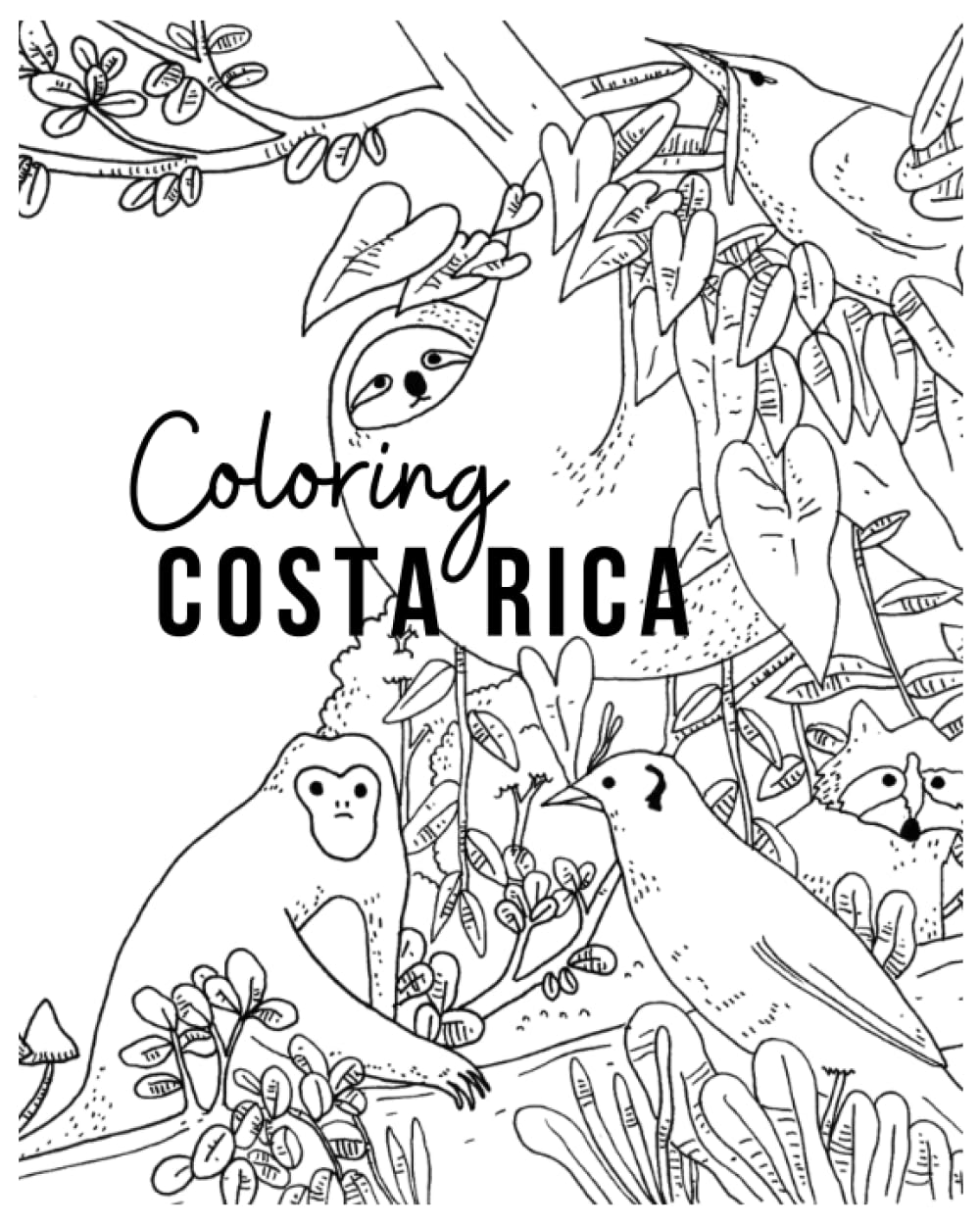 Costa Rica Map Coloring Pages [2025]