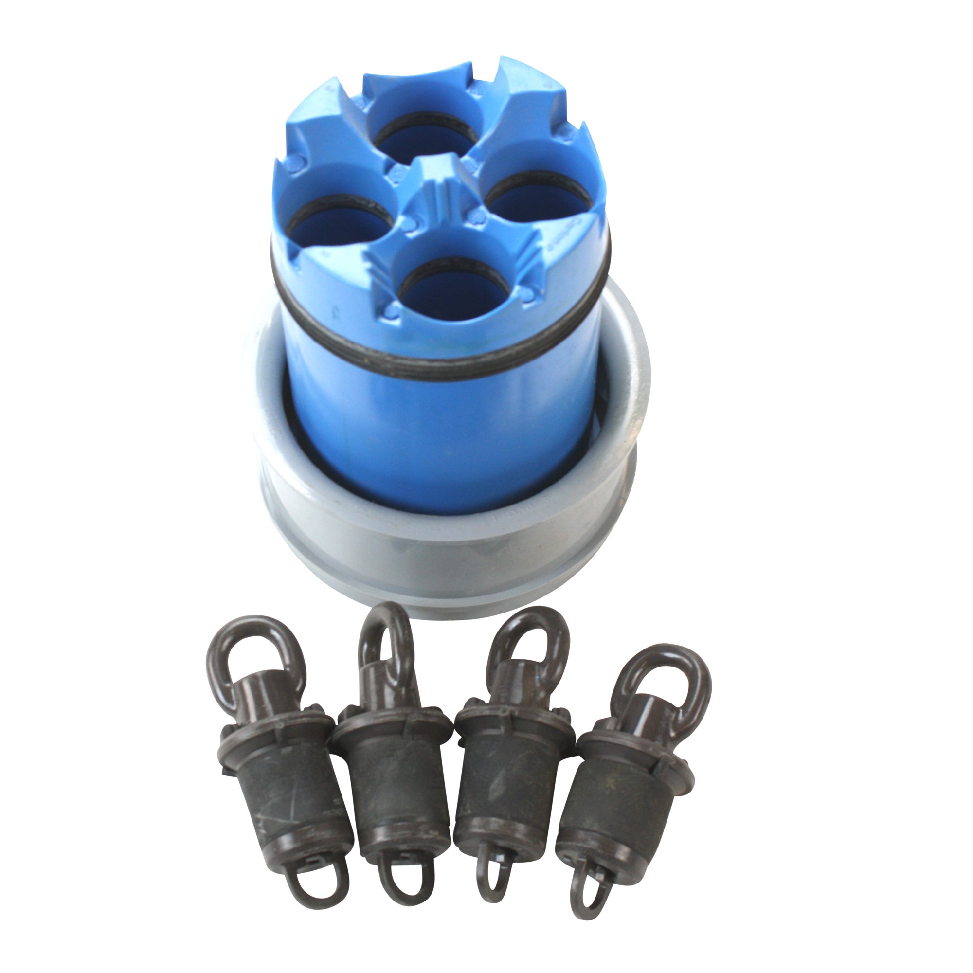 Carlon MFT14 Multi-Gard 4-Way Standard Universal Manhole Terminator Kit ...