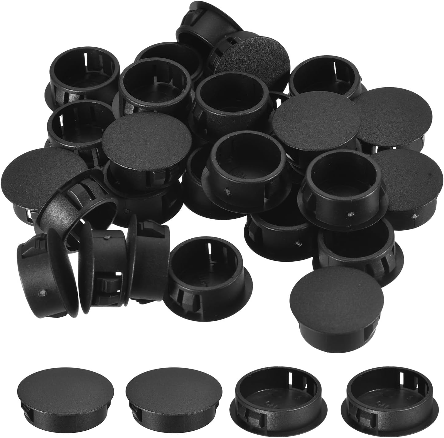 Amazon.com: uxcell 1-3/8" Plastic Hole Plugs, 26Pcs Flush Type Panel ...