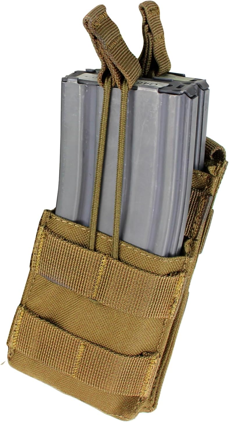 Amazon.com : Single Stacker M4 Mag Pouch Coyote Brown : Sports & Outdoors