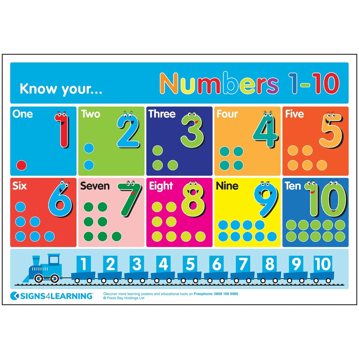Numeri 1 10 Order Numbers To 10 Worksheet