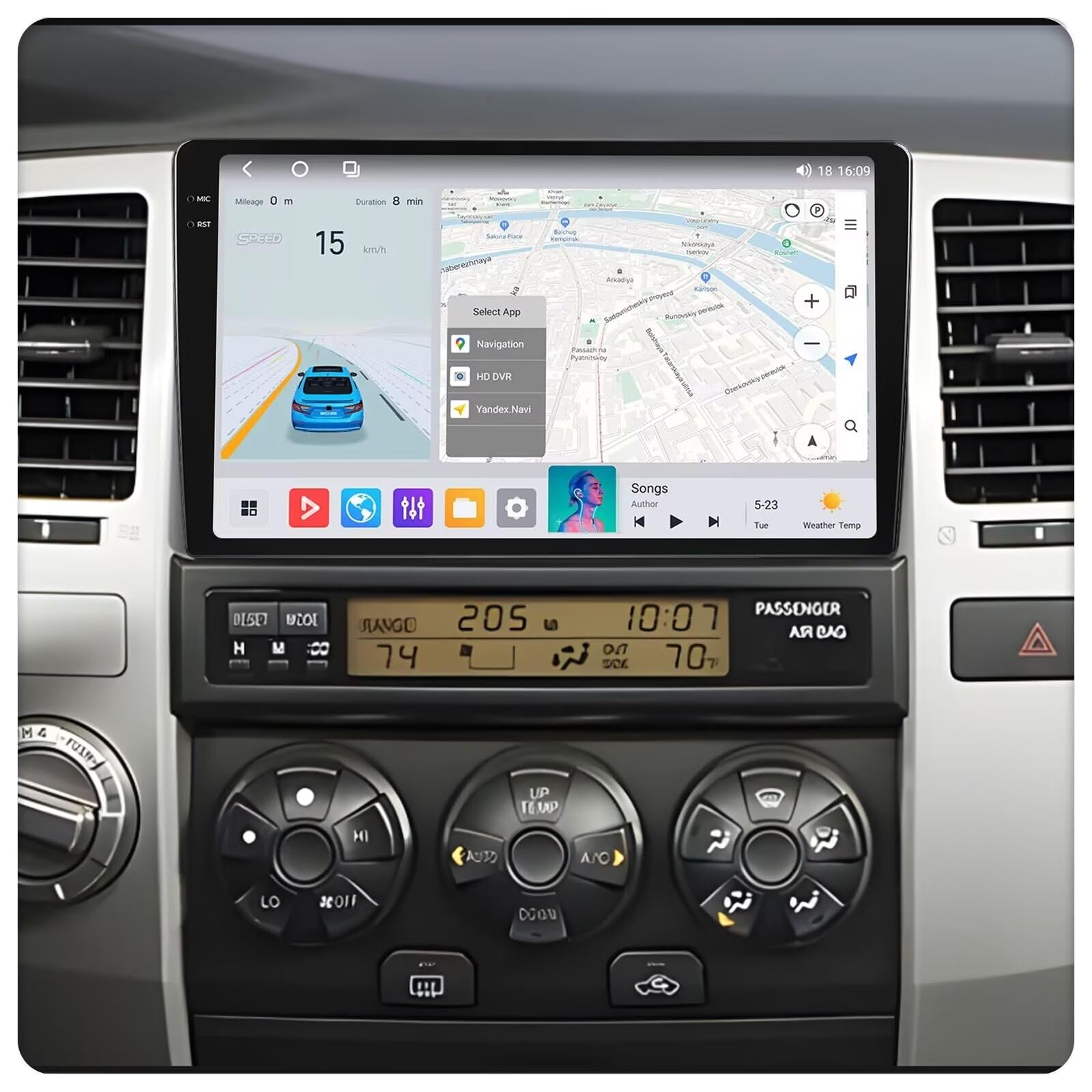 Amazon.com: for Toyota 4Runner Radio Upgrade 2003 2004 2005 2006 2007 ...