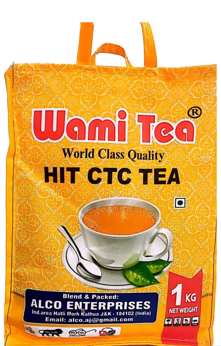 WAMI HiT CTC TEA (1KG), "World class Quality", Strong, fresh flavour ...
