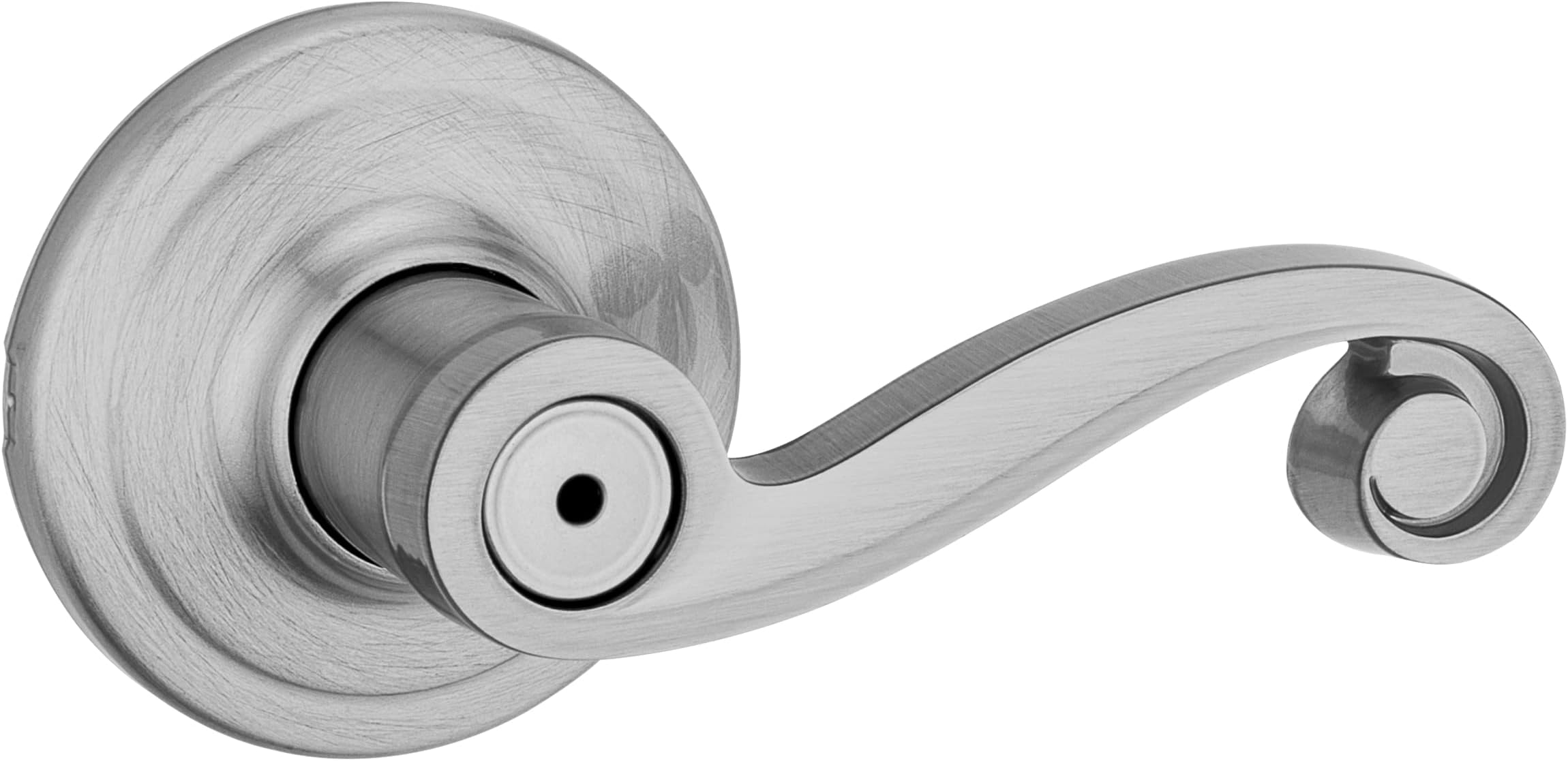 Kwikset Lido Interior Privacy Door Handle with Lock, Door Lever For ...