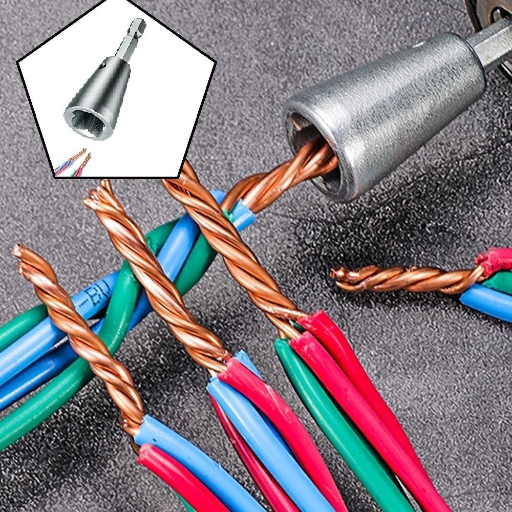 Snapklik.com : DZX Wire Stripper For Drill, Wire Twister Tool For Drill ...
