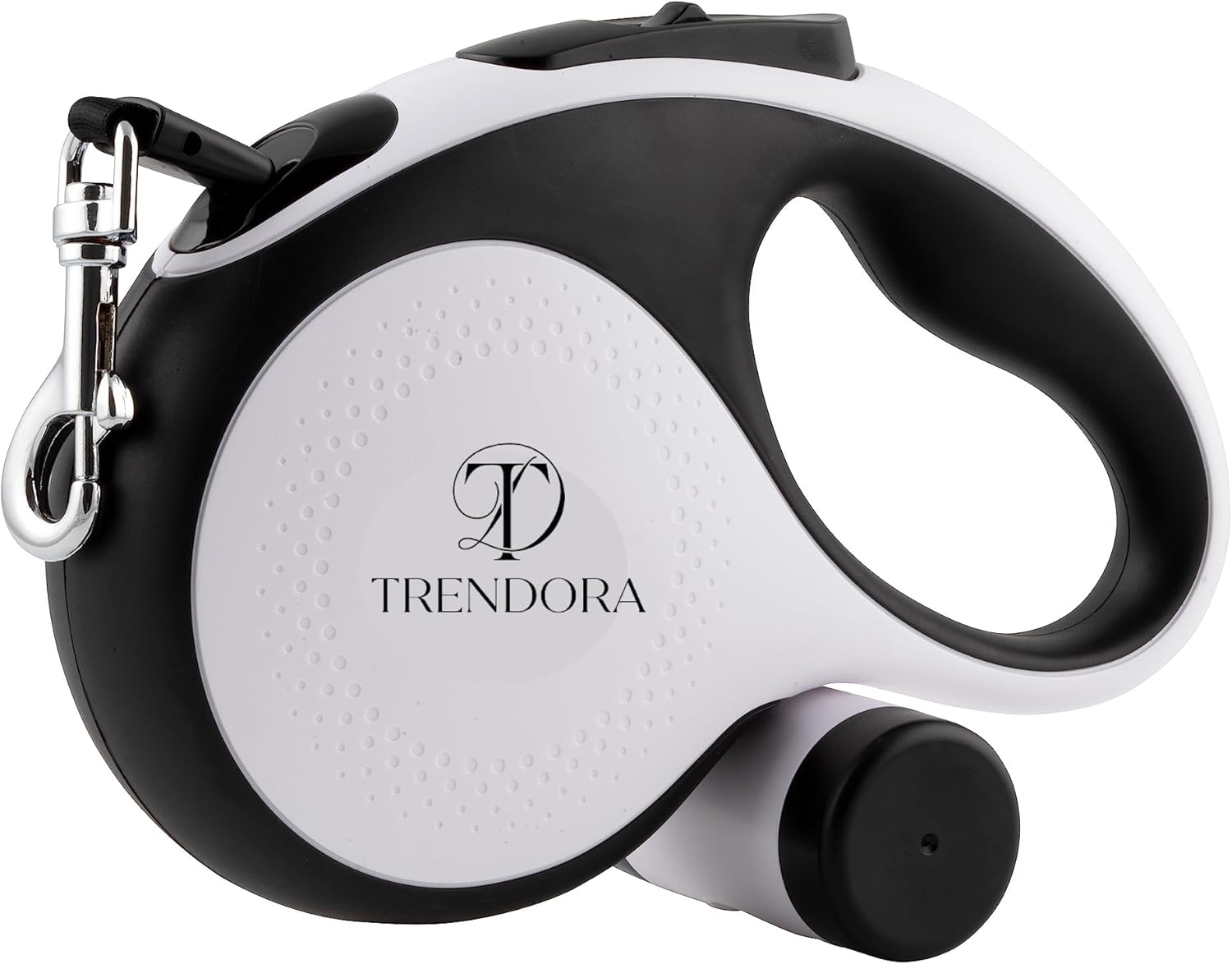 TRENDORA 360° Tangle-Free Retractable Dog Lead with Detachable Poo Bag ...