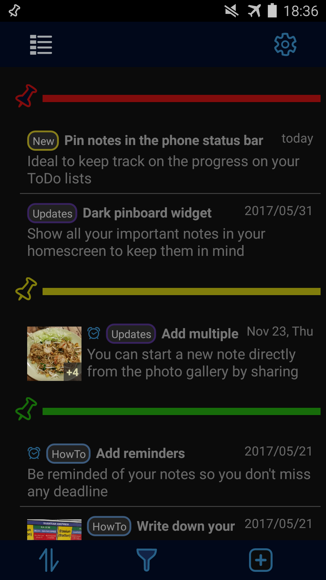 Note Manager - Private notepad app with photos, lists, reminders ...