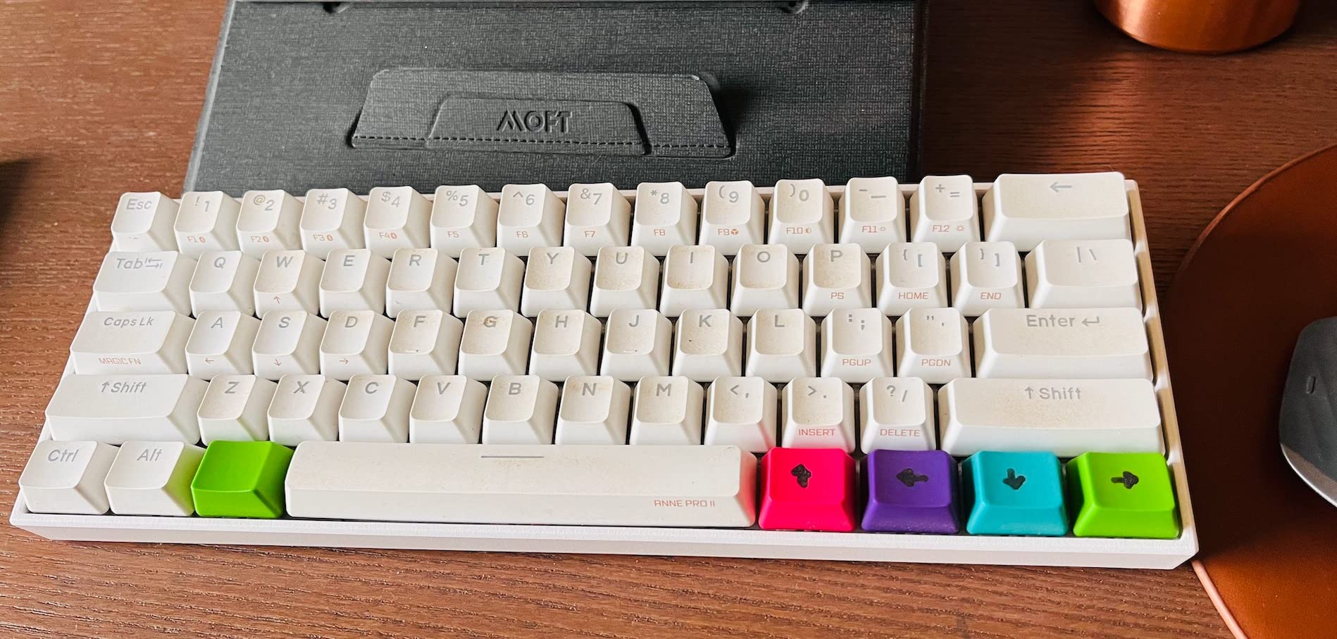 Amazon.in: Buy ANNE PRO 2, 60% Wired/Wireless Mechanical Keyboard ...