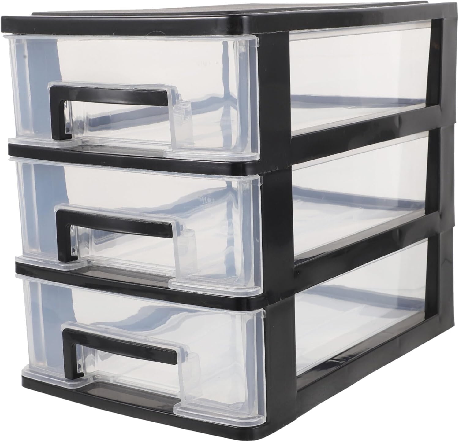 Amazon.com: Tofficu Plastic Storage 3 Drawer Storage Tower ...