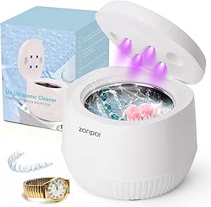 ANIREPUR Ultrasonic Cleaner, UV Ultrasonic Cleaner for Dental Pod ...