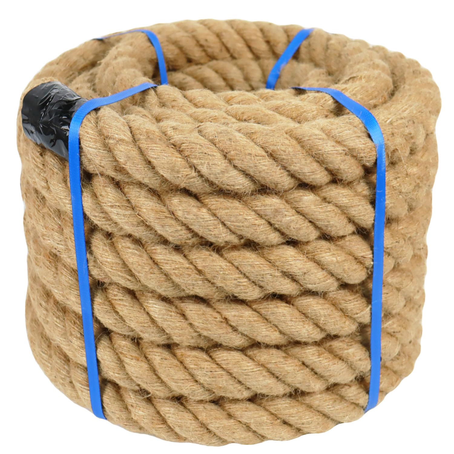 Amazon.com: 2 Inch Natural Jute Rope, 50 Feet Thick Hemp Rope, 4 ...