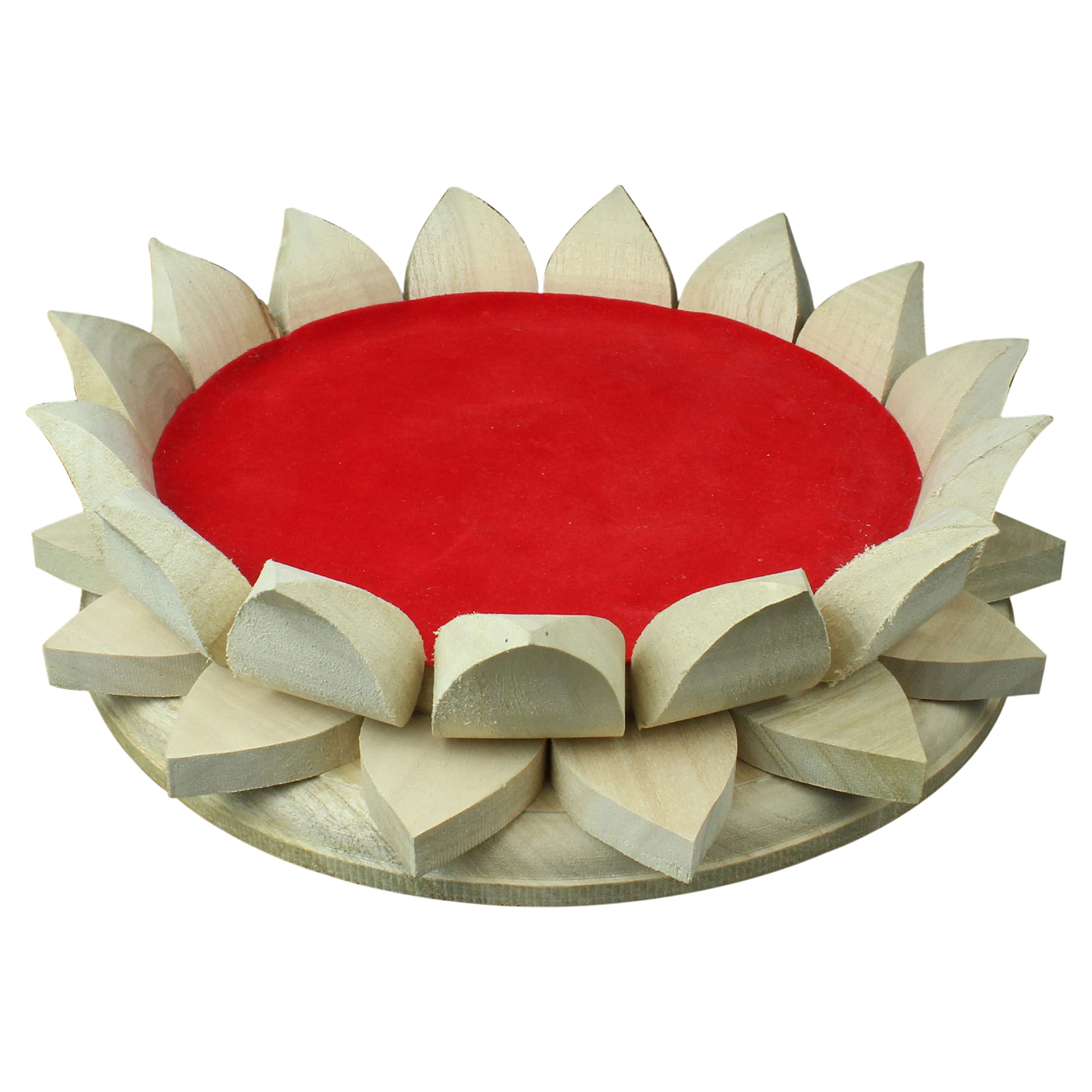 Buy REMEDYWALA Wooden Action Lotus Kamal Aasan (6 Inch), ( Pack Of 1 ...