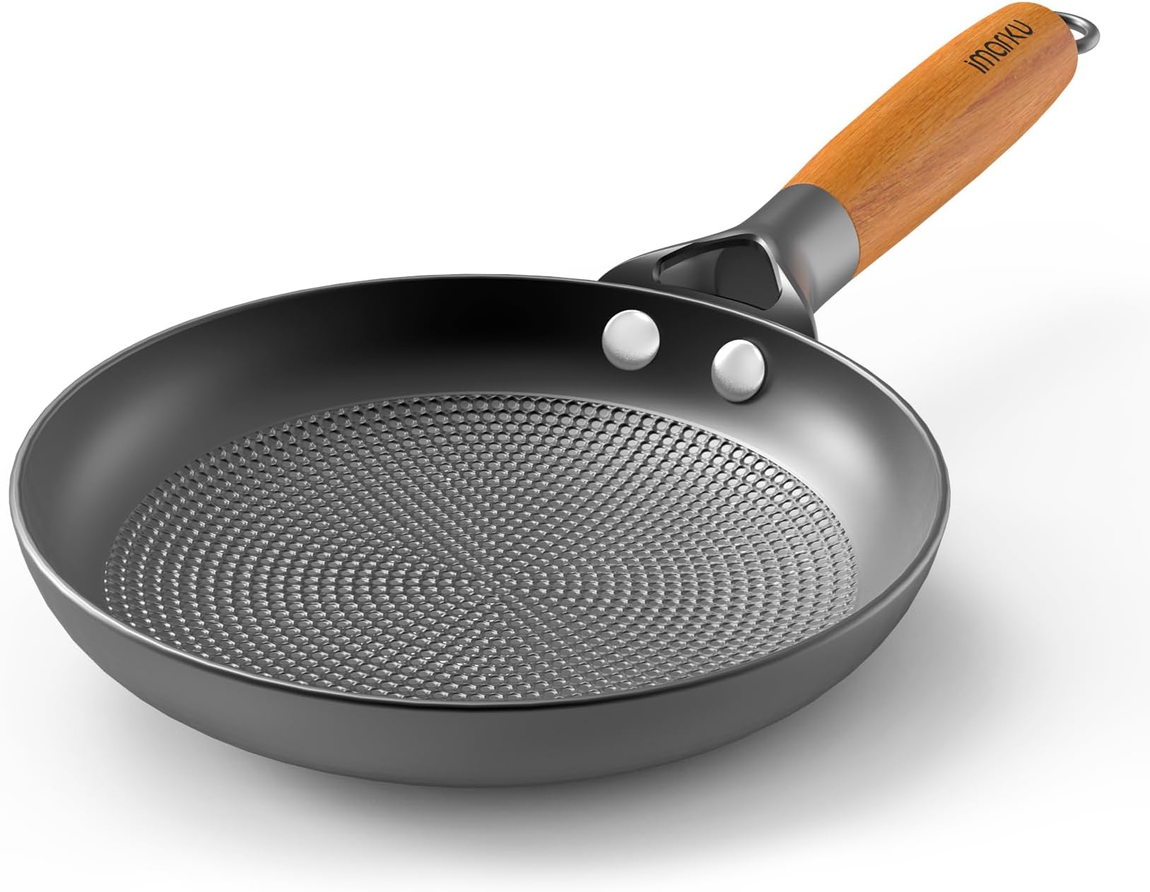 Amazon.com: MsMk Small Nonstick Frying pan Blue, 8-inch Durable Egg ...