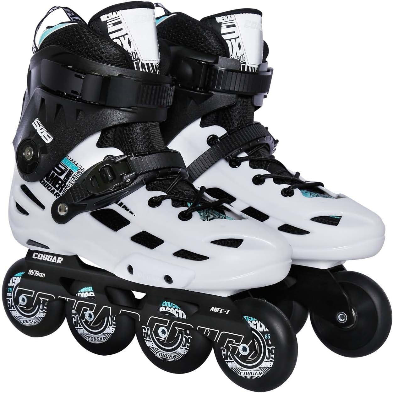 Cougar Roller Skate Shoe Model 509 For Adult Adjustable Roller Skates ...