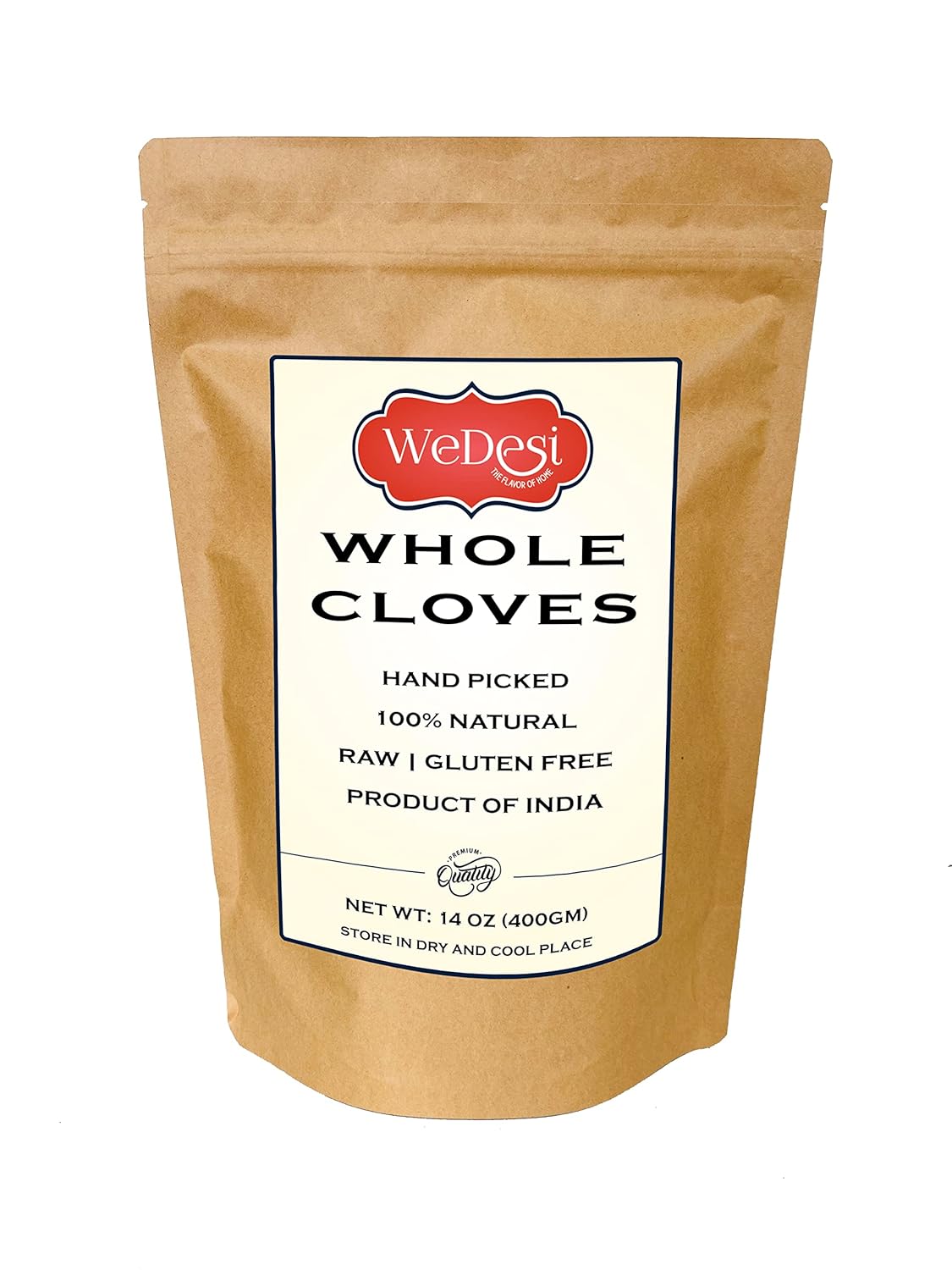 Amazon.com : WeDesi Whole Cloves Bulk 14 Oz Bag - Premium Quality ...