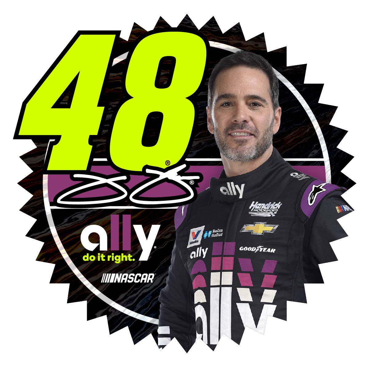 Logotipo De Nascar 48 Start Your #Ally400 Weekend Right And Drop A