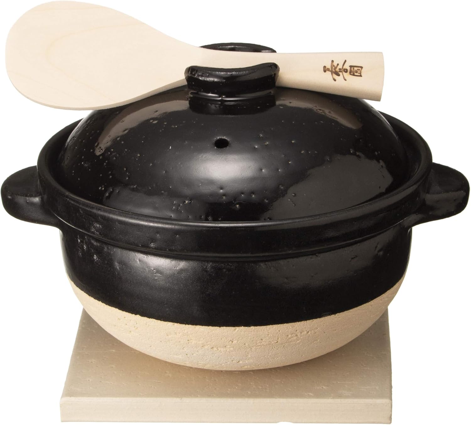Amazon.com: Hasegaen NCT-02 Kamado-san Rice Pot, Single Cooked (For ...