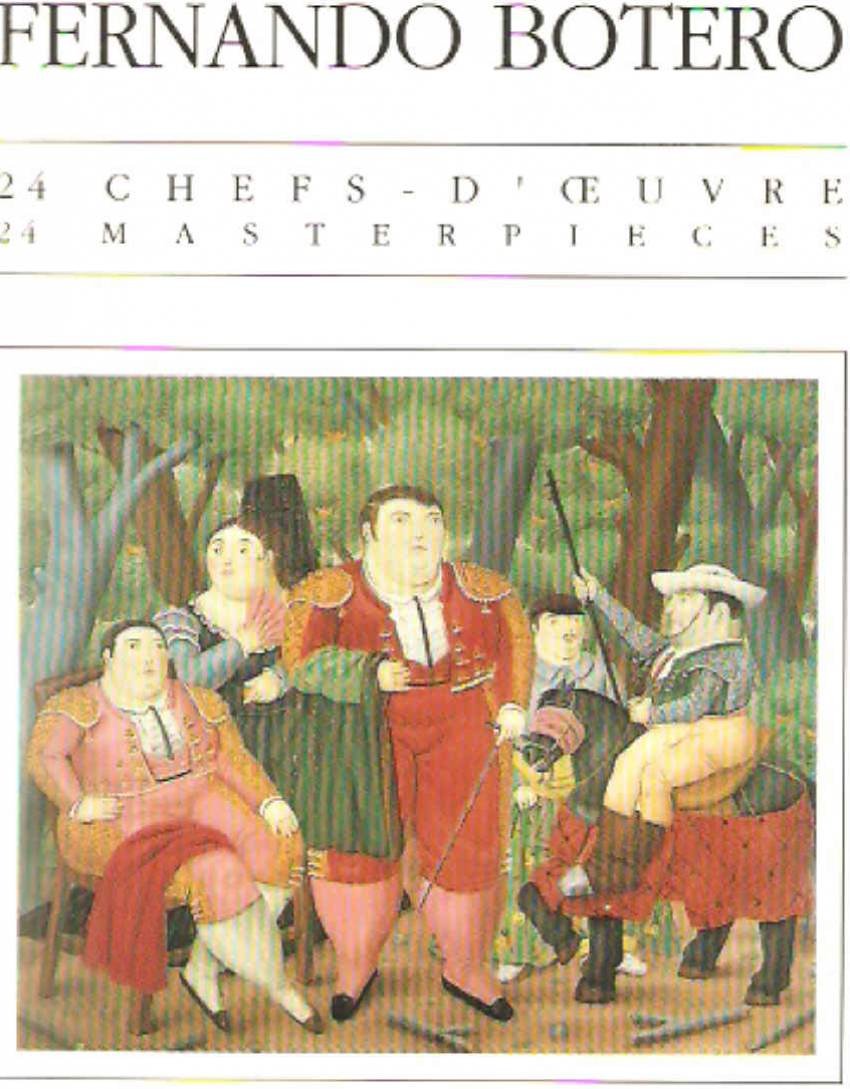Amazon.com: 24 Masterpieces: Fernardo Botero Postcard Book ...
