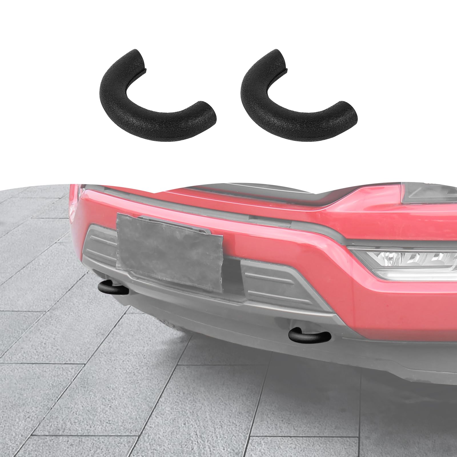 Amazon.com: RT-TCZ Tow Hook Covers Bumper Tow Hook Covers Rubber ...