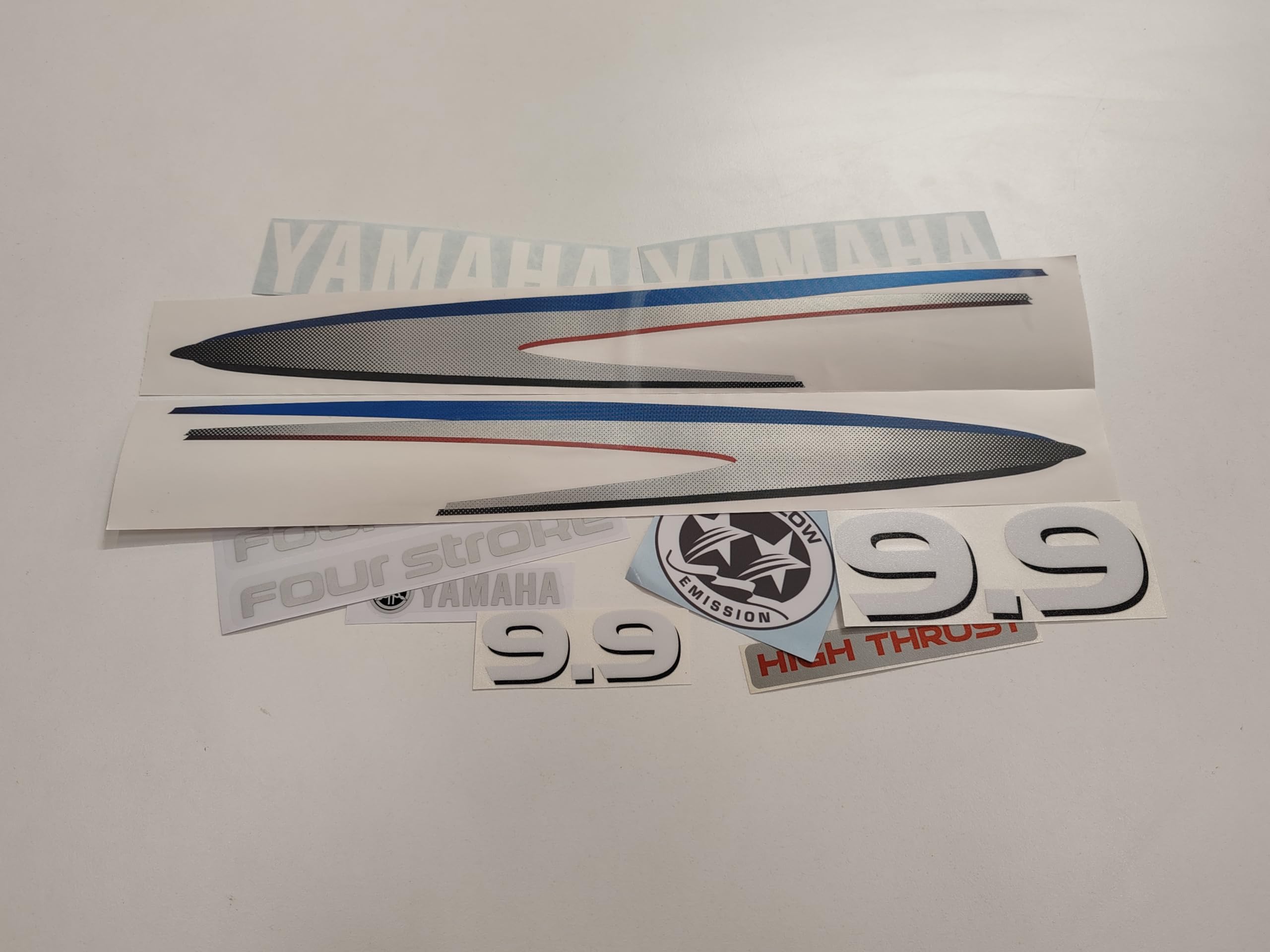 Amazon.com - 411 Decals Aftermarket Replacement for Yamaha 90 Four ...