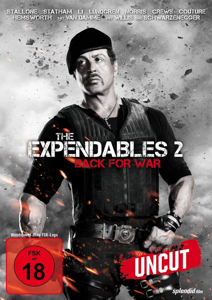 The Expendables 2 - Back For War - Uncut Version: Amazon.it: Stallone ...