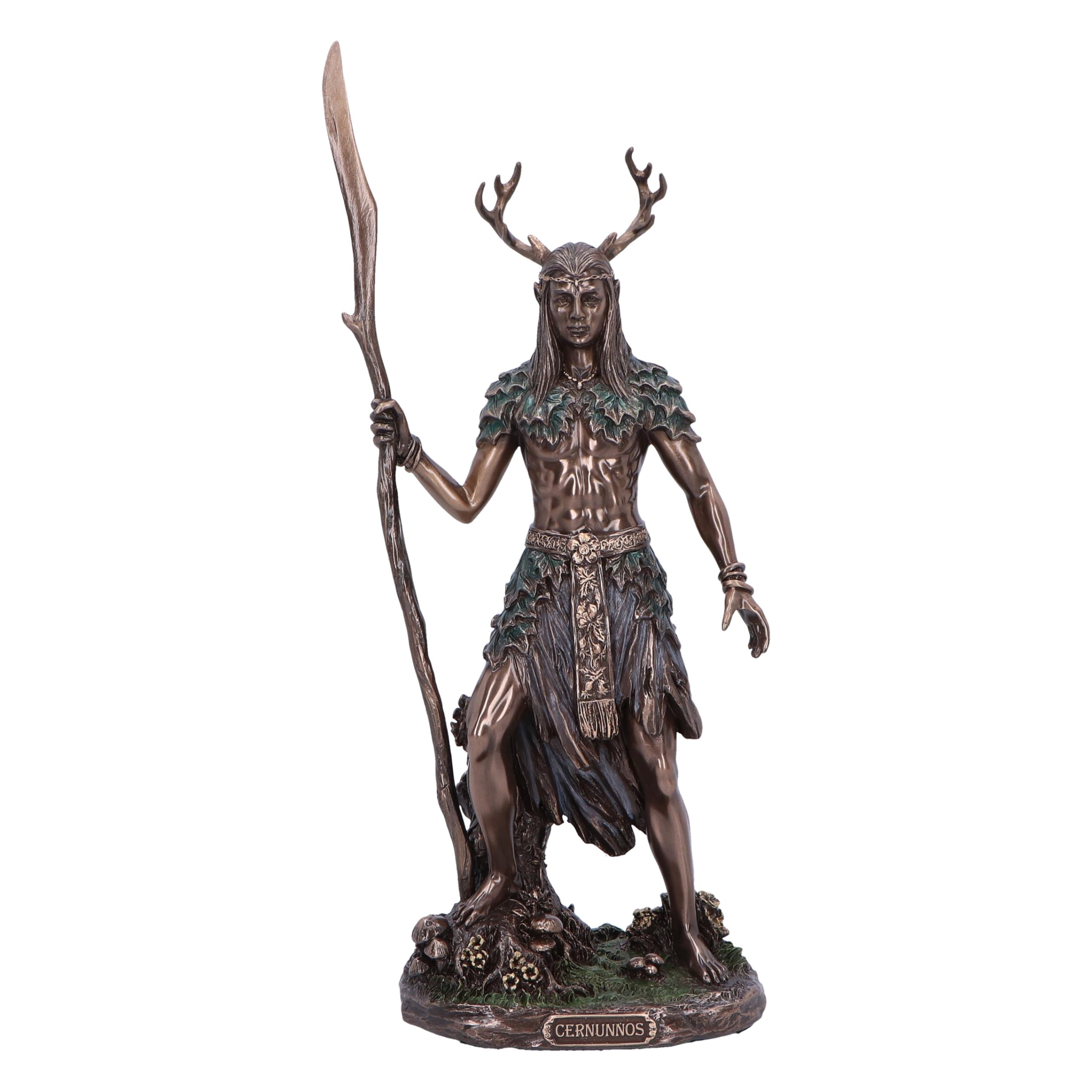 Nemesis Now Cernunnos The Horned God Figurine 26cm, Resin, Bronze ...