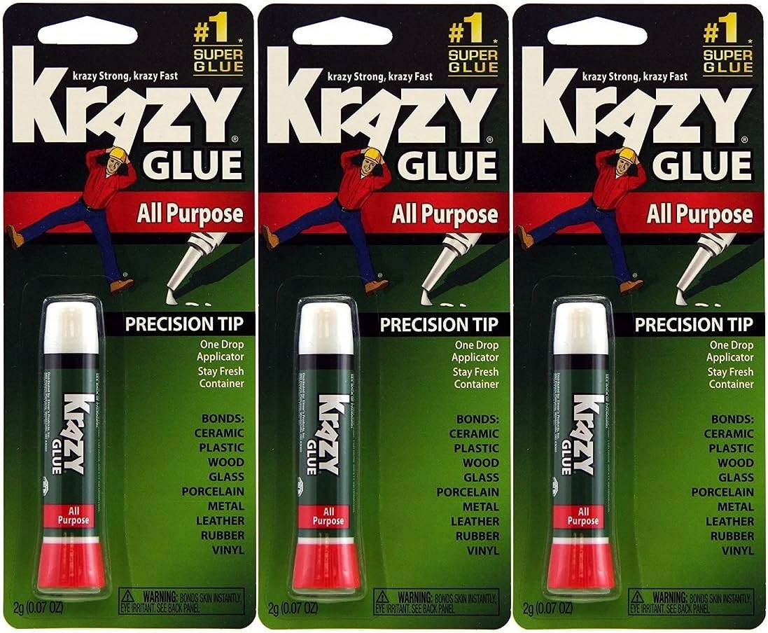 Amazon.com: Krazy Glue Elmer's Original Crazy Super Glue All Purpose ...