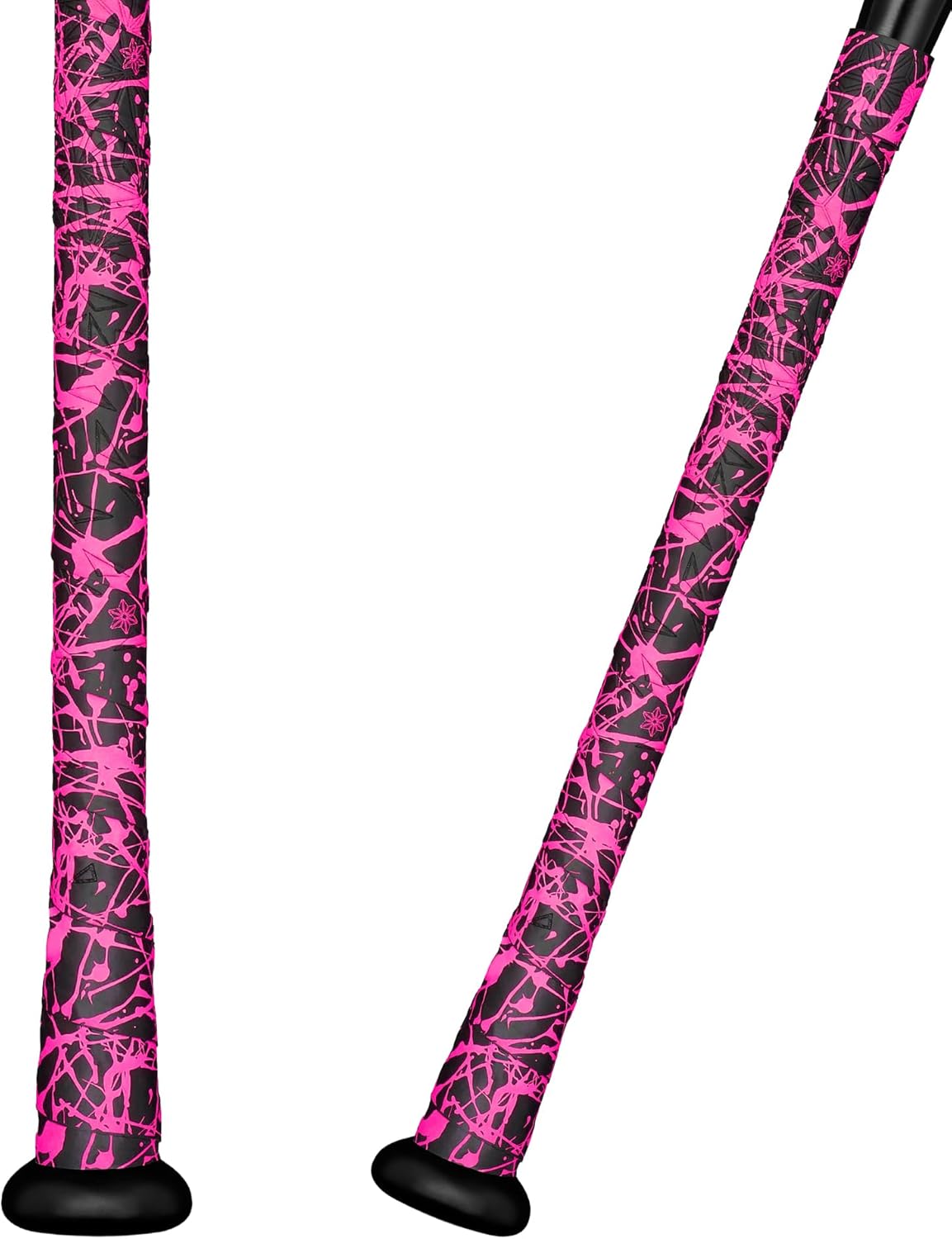 Amazon.com : SUPACAZ SupaKush Splat Neon Pink 1.75mm Bat Grip : Sports ...