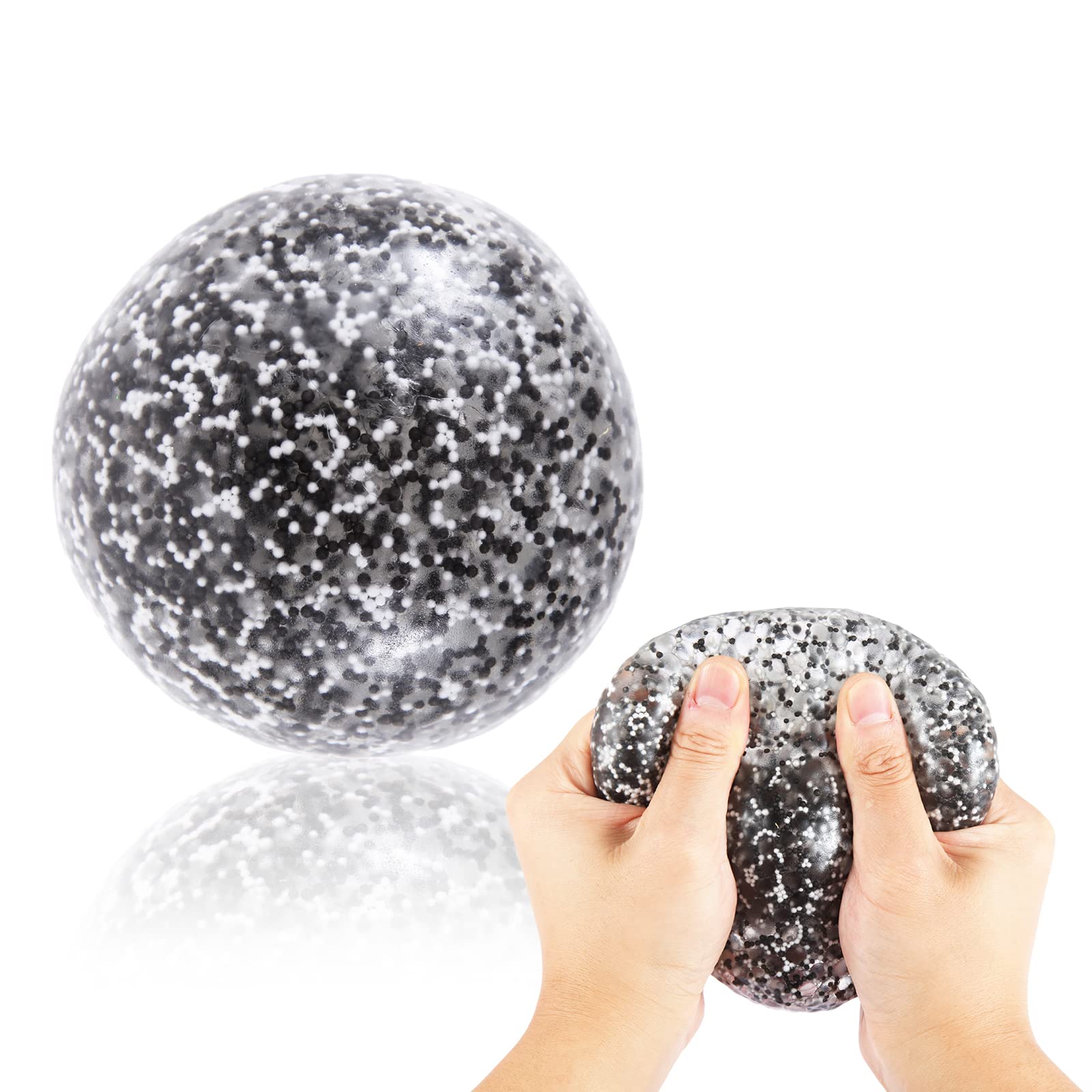 Buy MAGICLUB Giant Stress Ball for Adults and Kids,4-Inch Jumbo Squishy ...