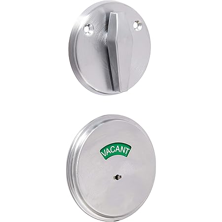 Schlage Lock Company B571619 Occupied Indicator Deadbolt, Satin Nickel ...