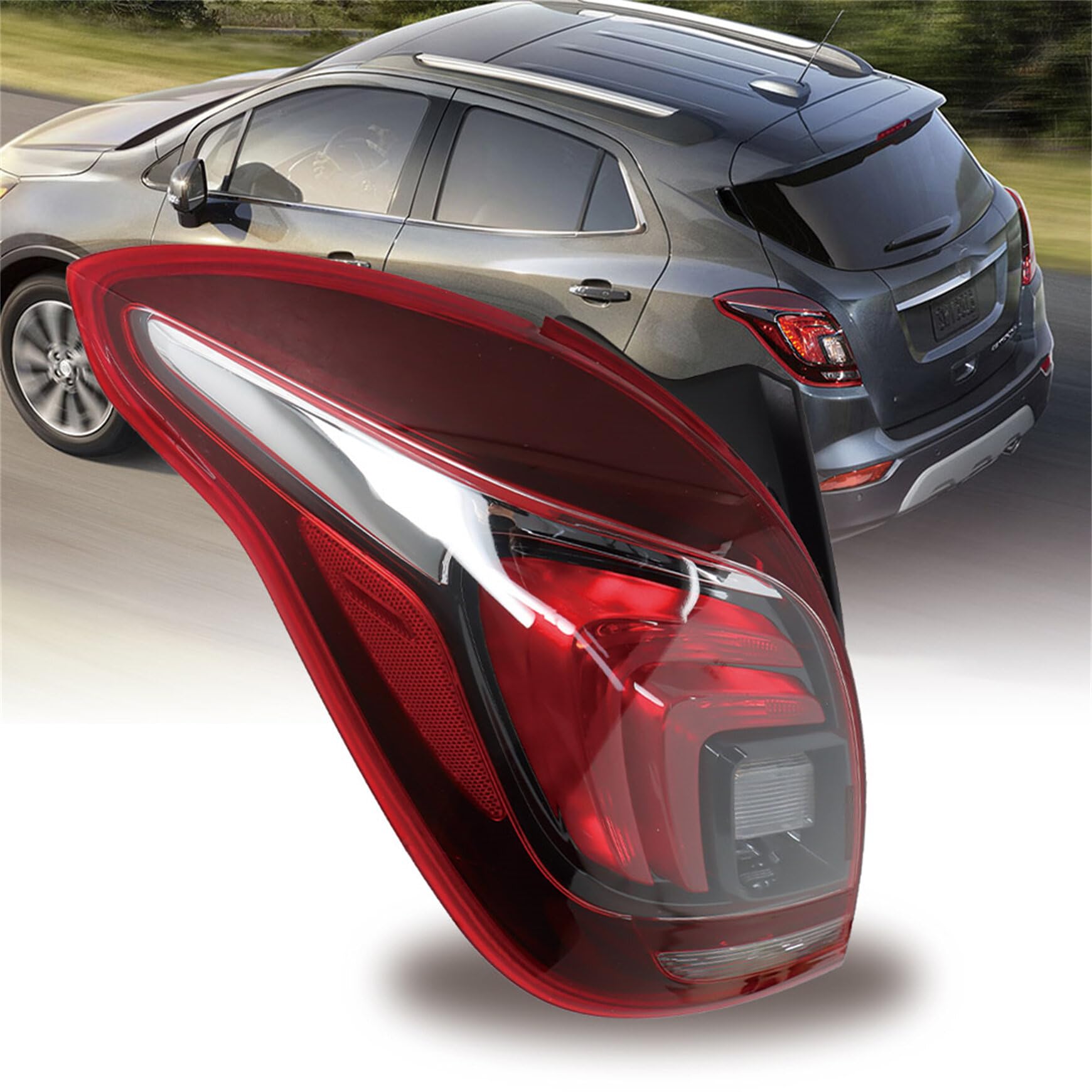 Outer Rear Brake Tail Light Assembly Replacement for 2017-2021 Buick ...