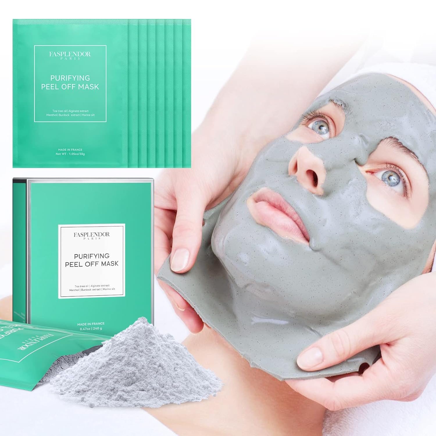Amazon.com : Peel-off Alginate Powder Face Mask, Hydro Jelly Mask ...