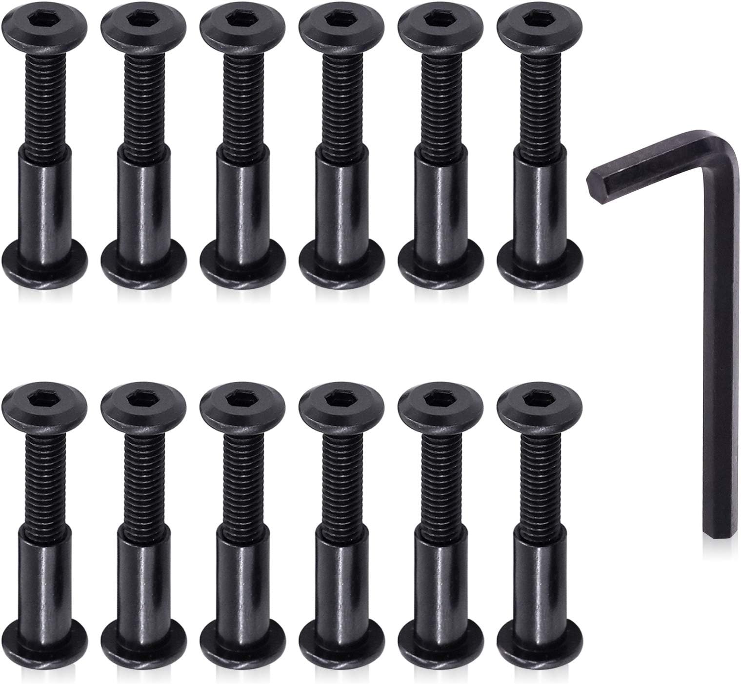 Amazon.com: Hilitchi 84Pcs M6 Hex Drive Socket Cap Bolts Kit ...