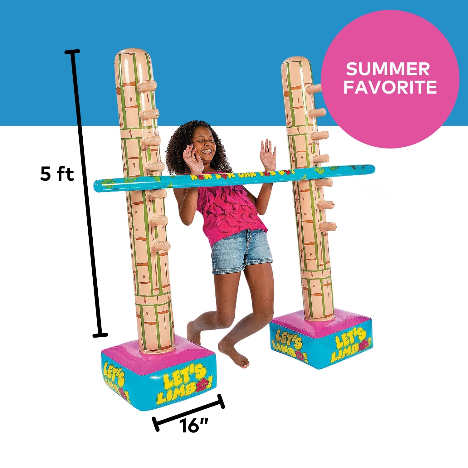 Snapklik.com : Limbo Game, 5 Feet Tall, How Low Can You Go Vinyl Limbo ...