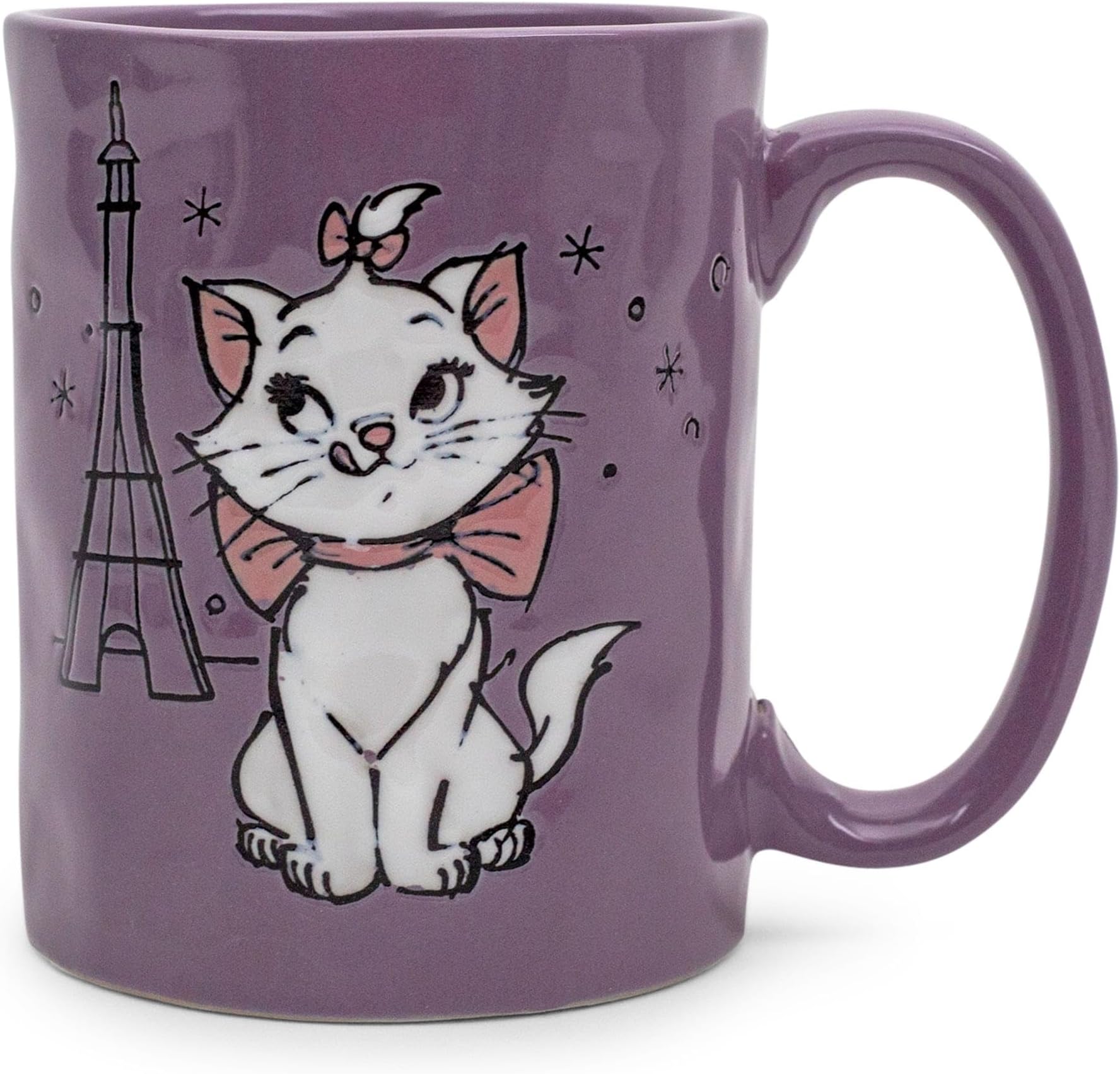 Amazon.com: Disney The Aristocats Marie In Paris Ceramic Coffee Mug ...