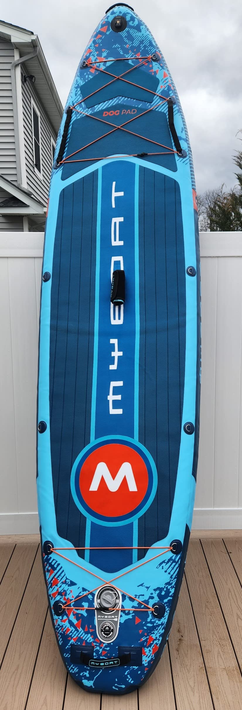 $28/mo - Finance MYBOAT 11'6"×34"×6" Extra Wide Inflatable Paddle Board, Stand Up Paddle Board ...