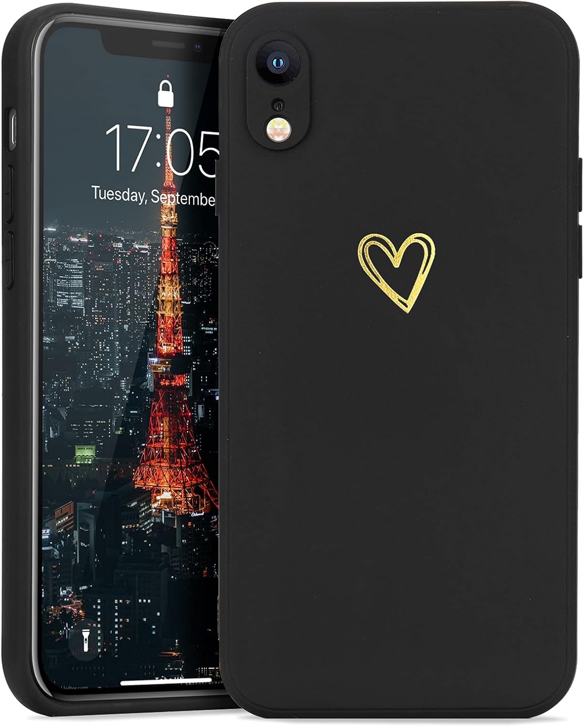 Lafunda Coque Compatible avec iPhone XR, Silicone Coque de Protection ...