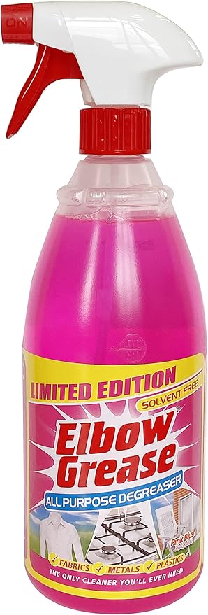 Elbow Grease Pink All Purpose Degreaser Spray – Extra Large (1 Litre ...