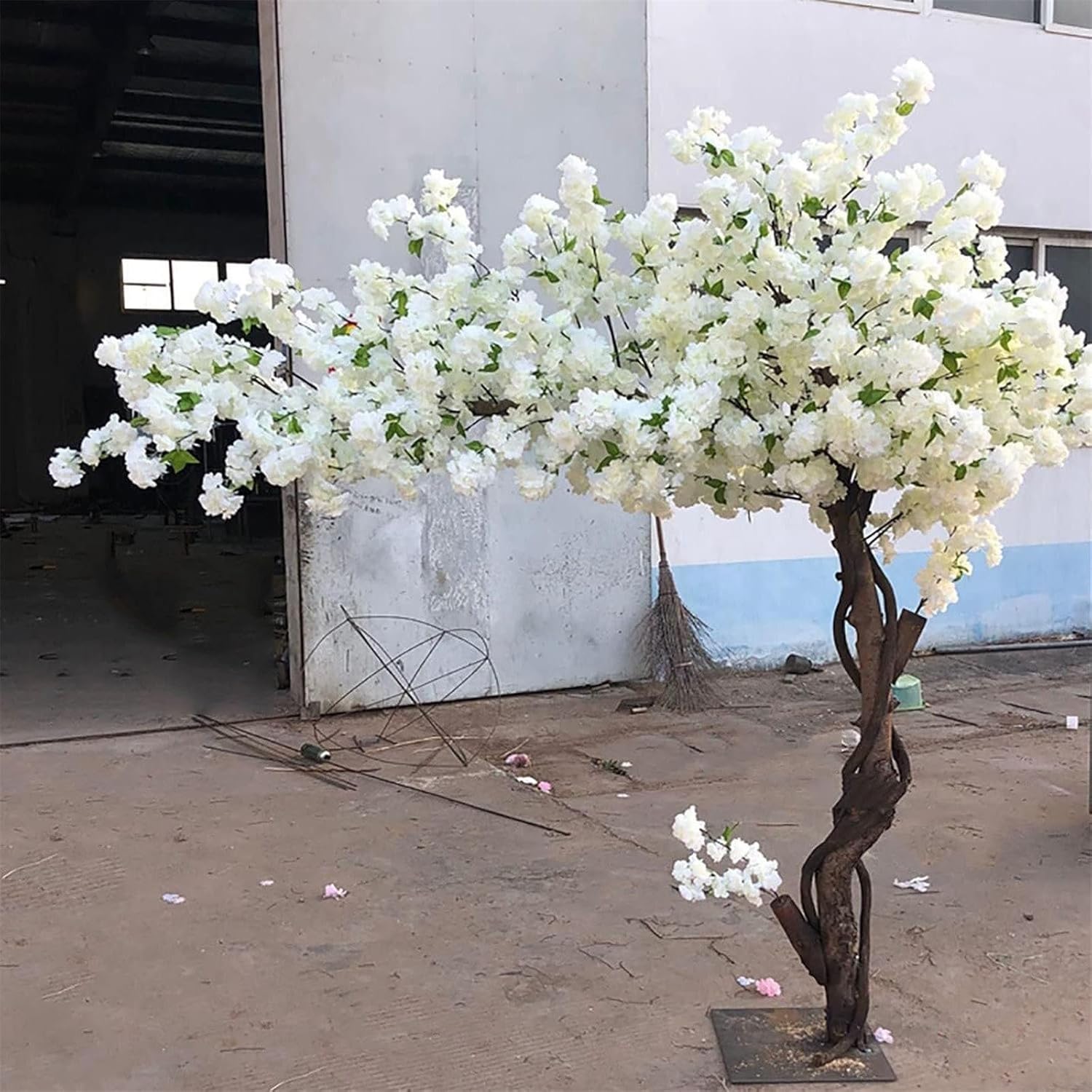 Large Artificial Cherry Blossom Trees - Real Wood Stems & Lifelike ...