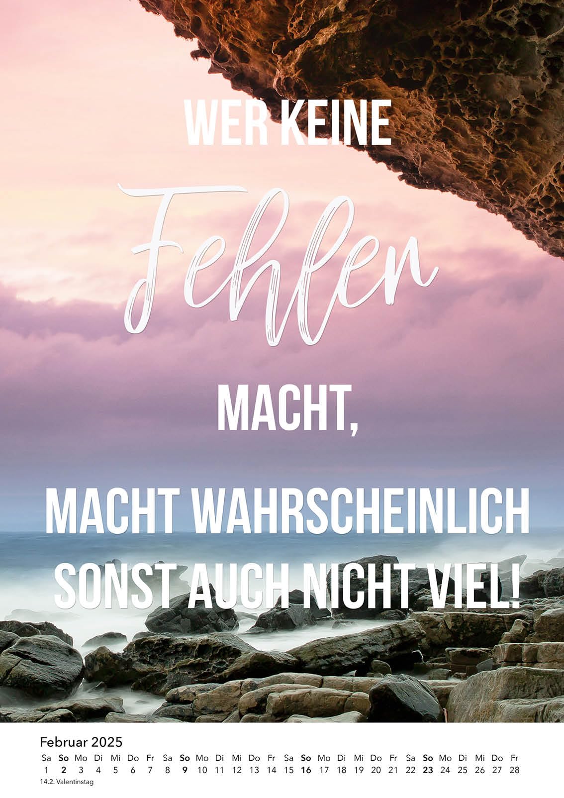 Edition Seidel Premium Kalender Motivation 2025 Format DIN A3 ...