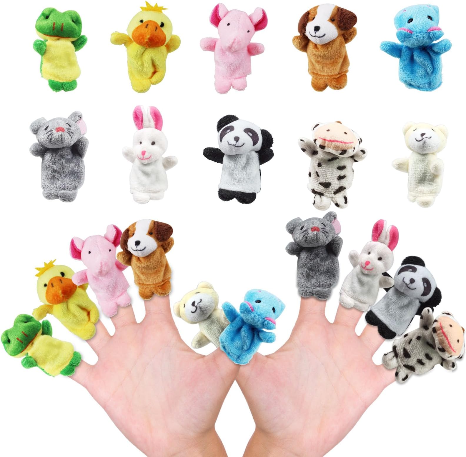 Amazon.com : Disney Mickey Mouse & Friends Finger Puppets - Party ...