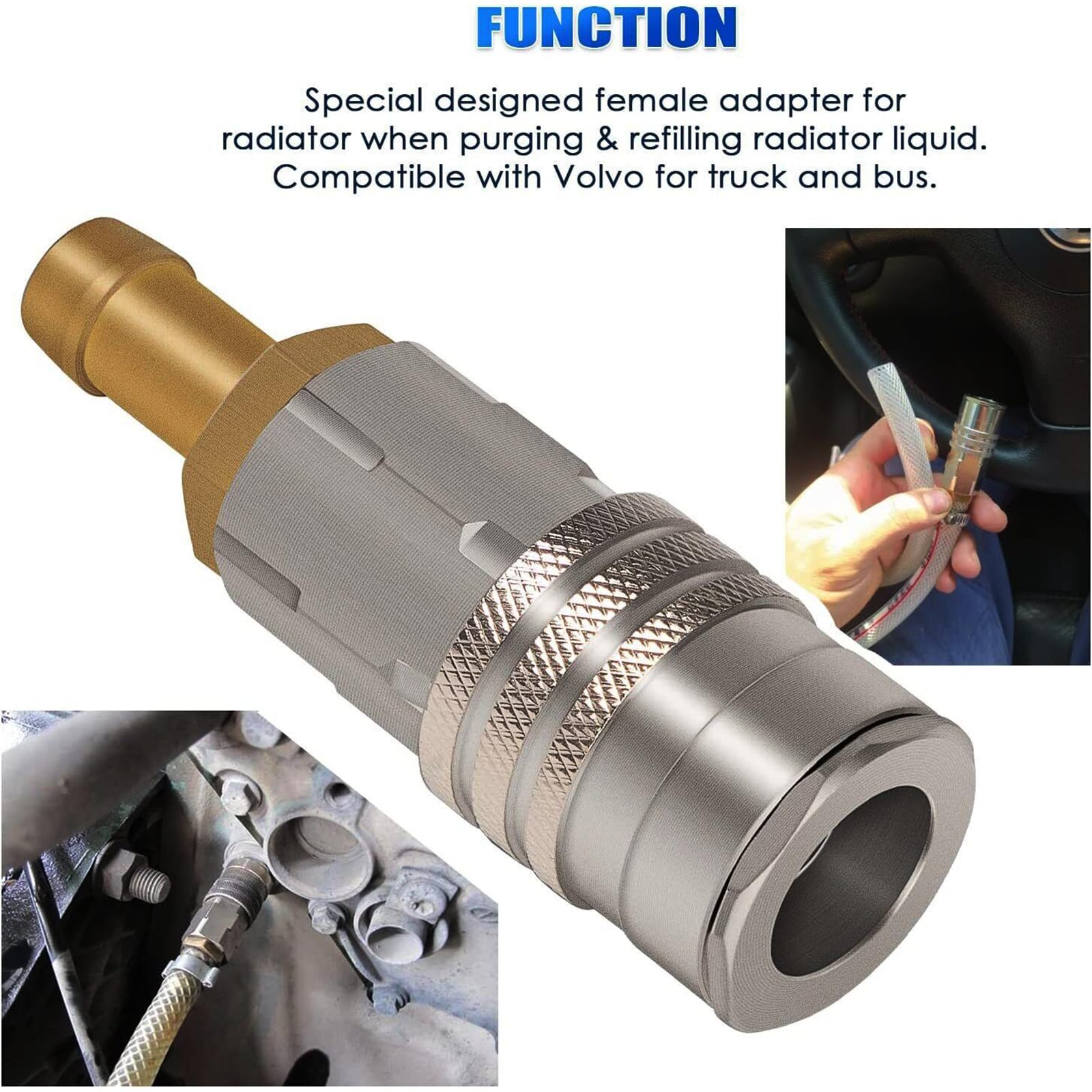 Snapklik.com : 9996049 Radiator Coolant Drain Hose Pipe Fit For 2004 ...