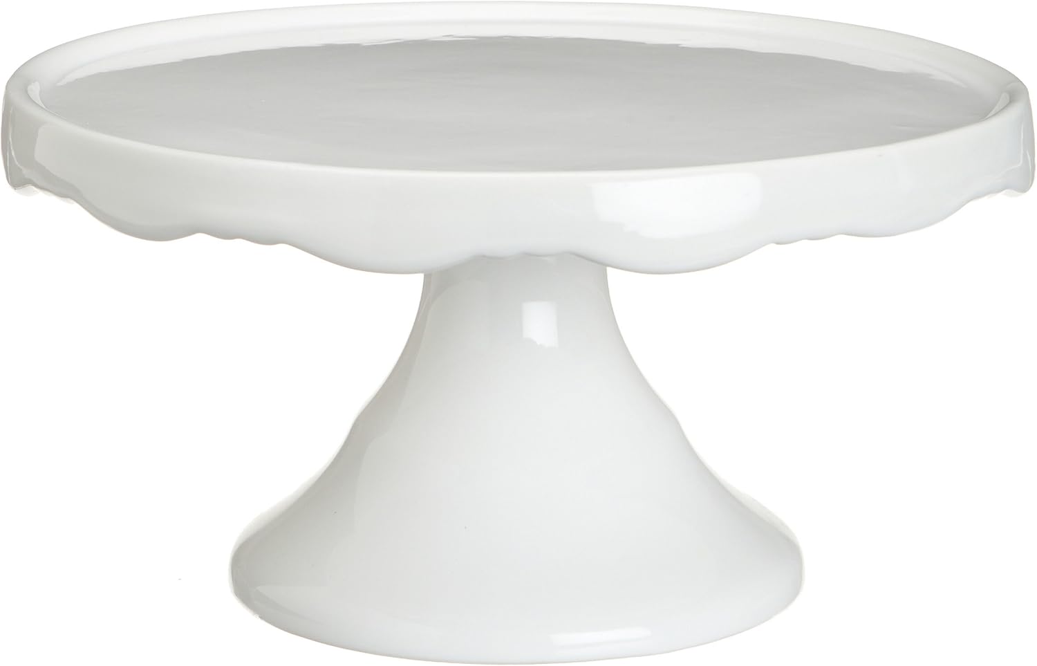 Amazon.com | Rosanna Medium 10-1/2-Inch Pedestal, White: Cake Plates ...
